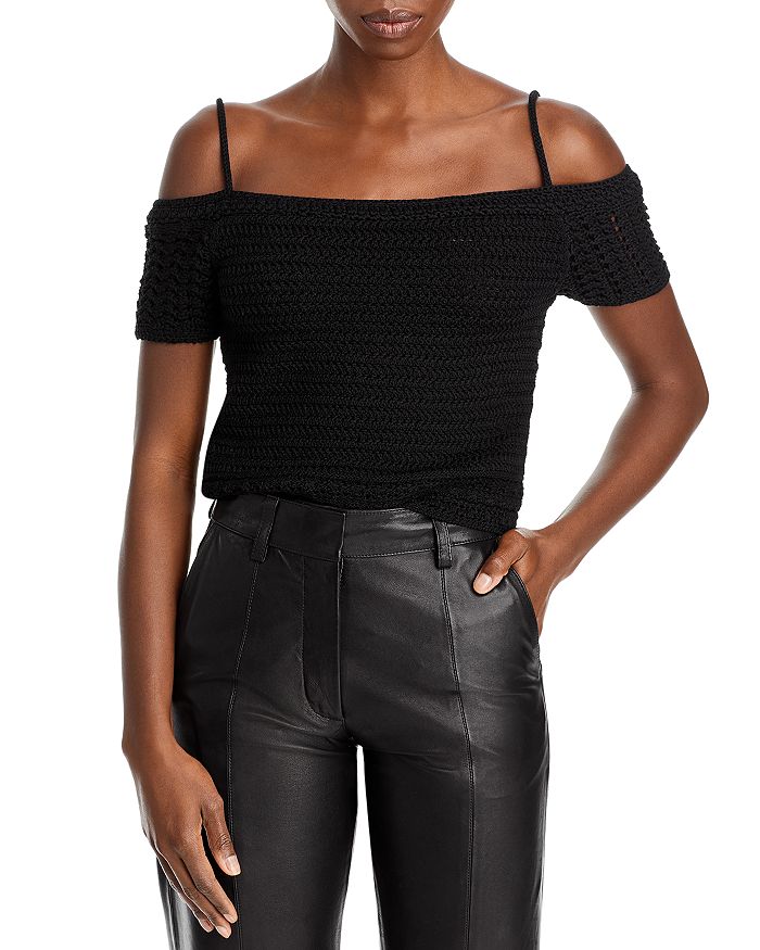 Vince Open Shoulder Tank Top | Bloomingdale's