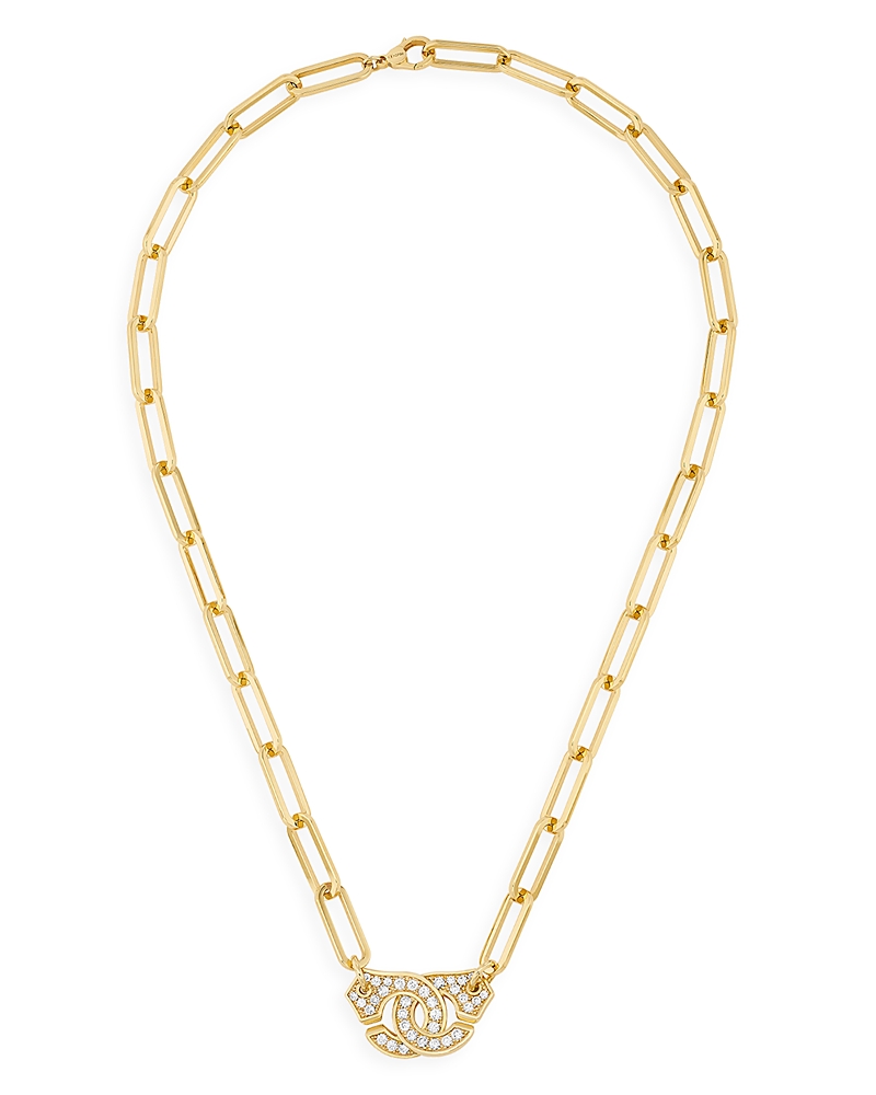 Click here for Dinh Van18K Yellow Gold Menottes Diamond Pave Inte... prices