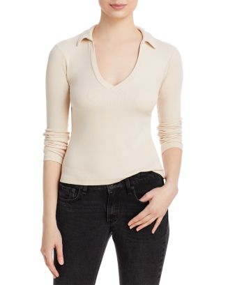 LNA Niamh Long Sleeve Tee | Bloomingdale's