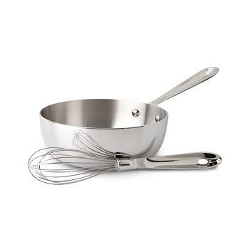 All-Clad All Clad Stainless Steel 2 Quart Saucier with Whisk ...