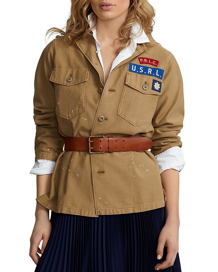 Ralph Lauren Relaxed Fit Utility Top | Bloomingdale's