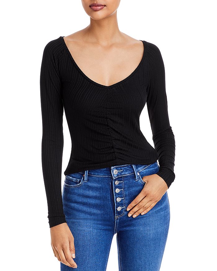 Grey State Annabelle Long Sleeve Top | Bloomingdale's