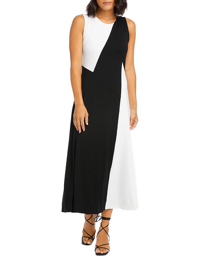 Karen Kane Sleeveless Color Blocked Dress | Bloomingdale's