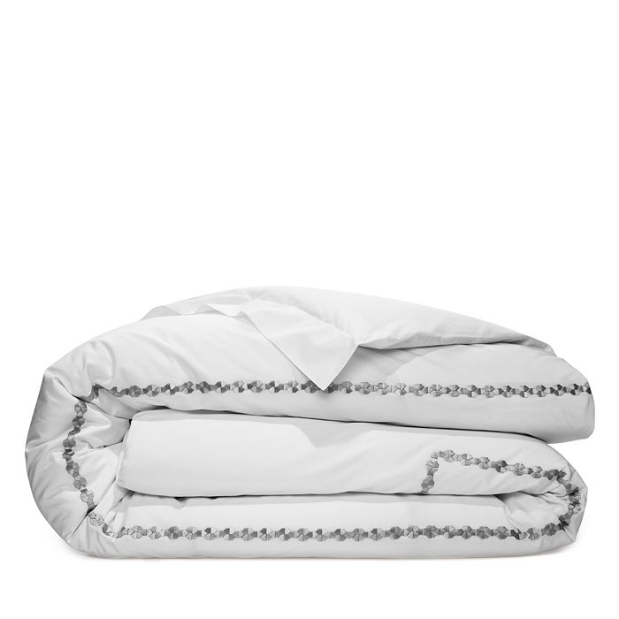Matouk Matouk Ivins Embroidered Duvet Cover, Full/Queen - Exclusive ...