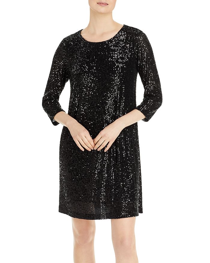 Caroline Rose Sequined Dress | Bloomingdale's