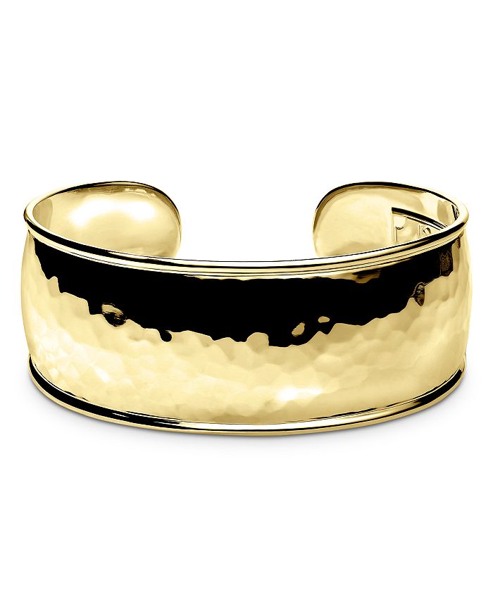 IPPOLITA 18K Yellow Gold Classico Wide Cuff Bangle Bracelet | Bloomingdale's