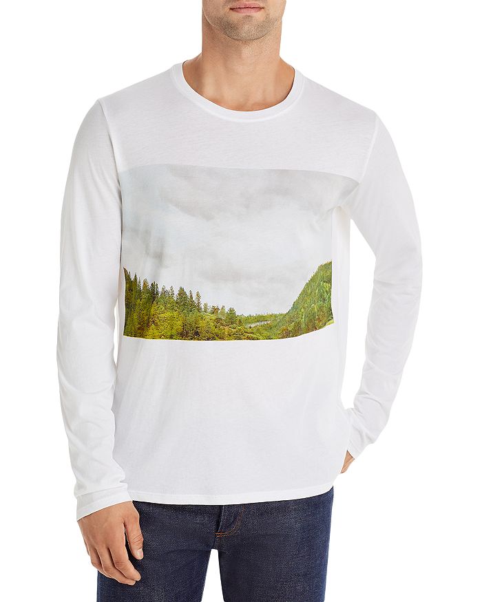 ATM Anthony Thomas Melillo Scenic Long Sleeve Graphic Tee | Bloomingdale's