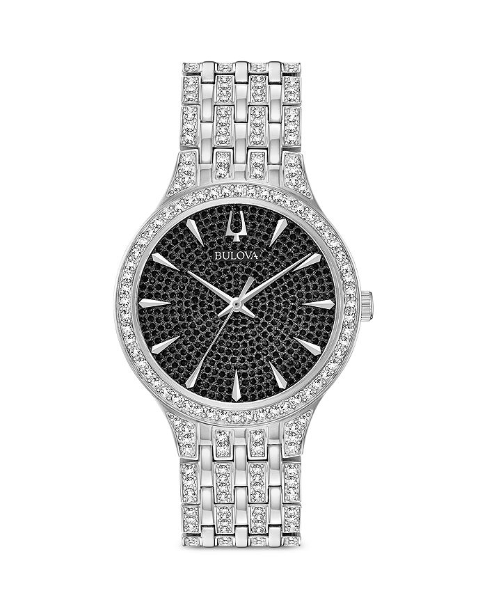 Bulova Crystal Watch, 40mm | Bloomingdale's