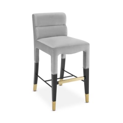 TOV Furniture Taylor Velvet Counter Stool | Bloomingdale's