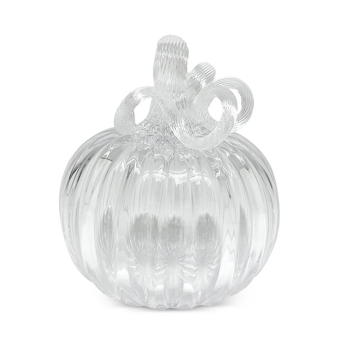 Mariposa Clear Glass Heirloom Pumpkin, Small | Bloomingdale's