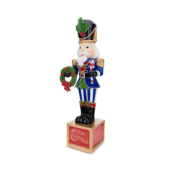 Mark Roberts Classic Nutcracker with Wreath, 48.5" | Bloomingdale's