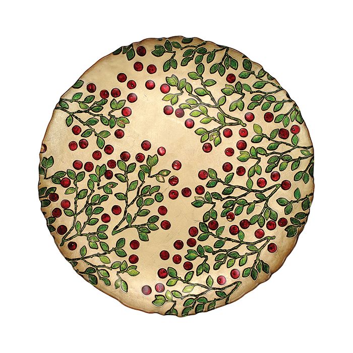 VIETRI Cranberry Glass Dinner Plate | Bloomingdale's