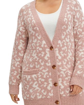 UGG® Joselyn Leopard Print Cardigan | Bloomingdale's