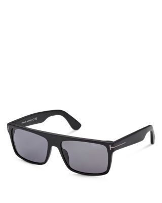 Tom Ford Philippe Polarized Rectangular Sunglasses, 58mm | Bloomingdale's