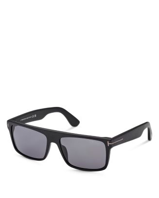 Tom Ford Philippe Polarized Rectangular Sunglasses, 58mm | Bloomingdale ...
