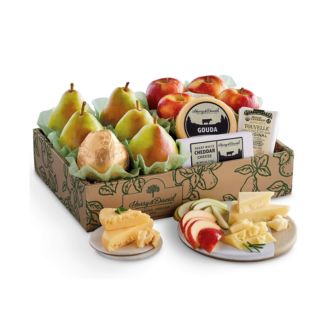 Harry & David Deluxe Pears, Apples, and Cheese Gift Box | Bloomingdale's