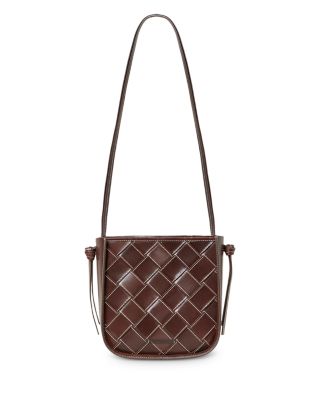 Loeffler Randall Mackenzie Woven Leather Crossbody | Bloomingdale's
