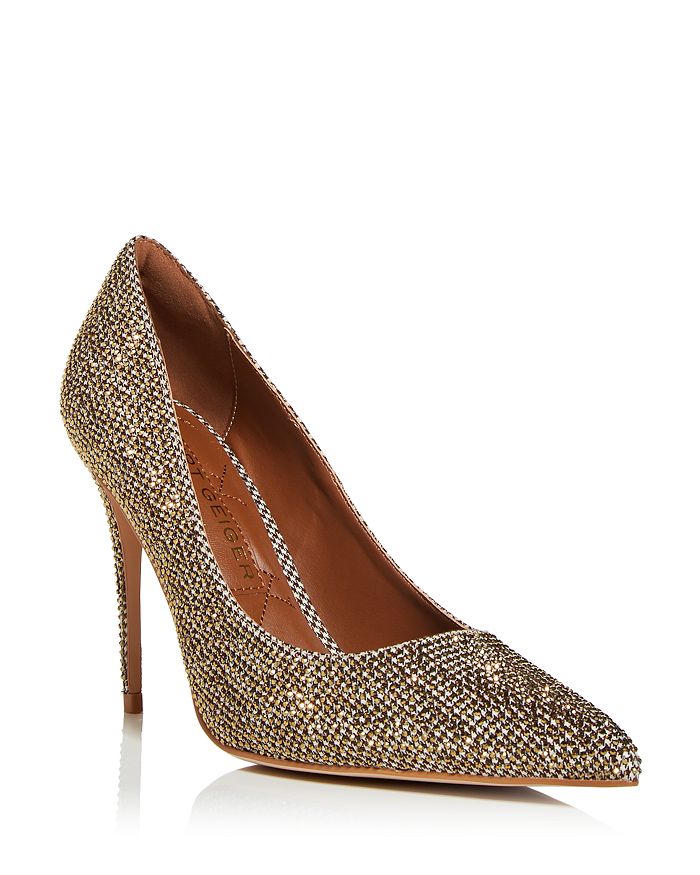 KURT GEIGER LONDON Women's Belgravia Crystal Embellished Pumps ...