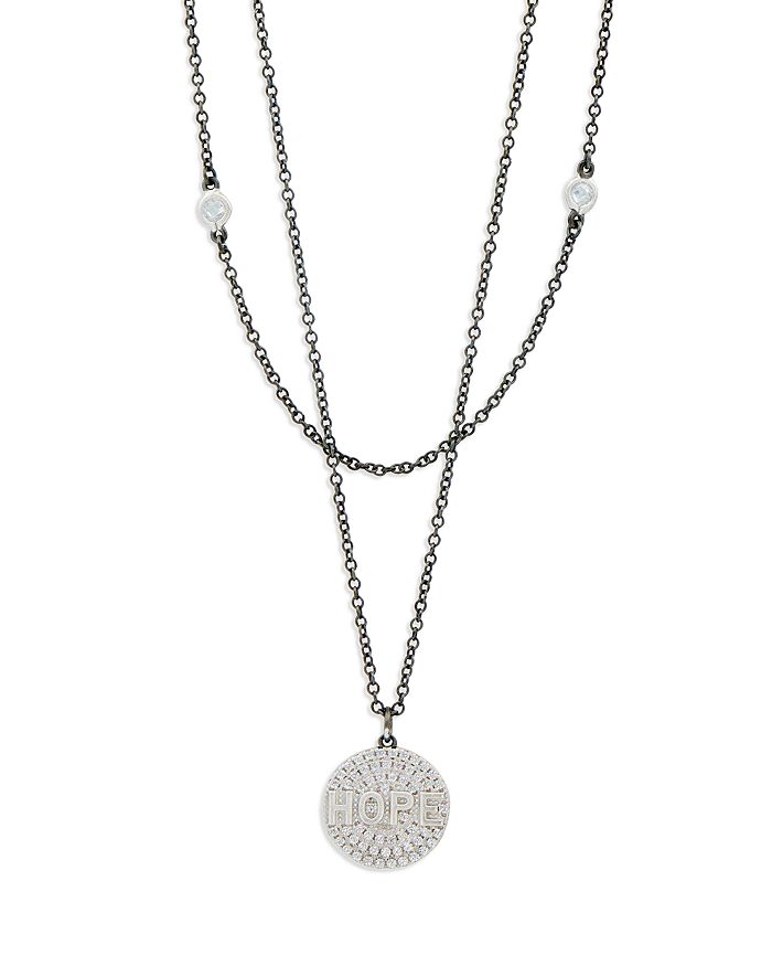 Freida Rothman Streets of Hope Pendant Necklace, 16" | Bloomingdale's