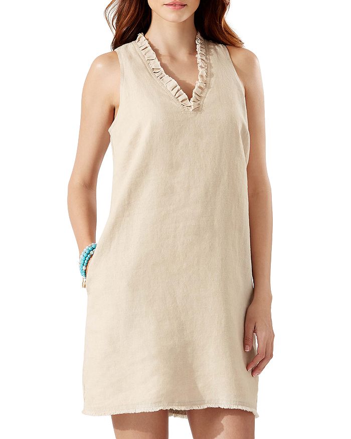 Tommy Bahama Two Palms Ruffled Shift Dress | Bloomingdale's