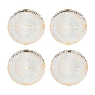 TALIANNA Lily Pad Plates, Set of 4 | Bloomingdale's Home