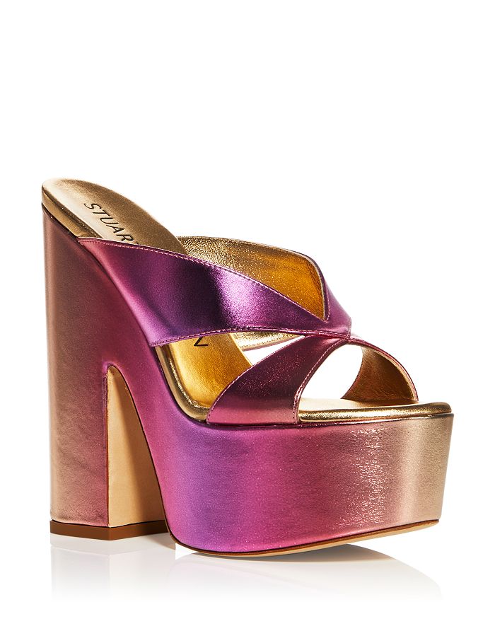 Stuart Weitzman Women's Miami Sohigh High Heel Platform Sandals ...