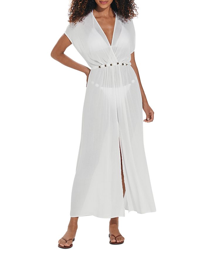 ViX Solid Yara Cover Up Maxi Dress | Bloomingdale's