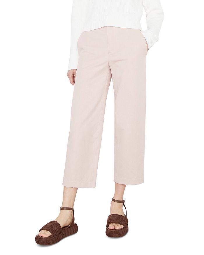 Vince Low Rise Cropped Pants | Bloomingdale's