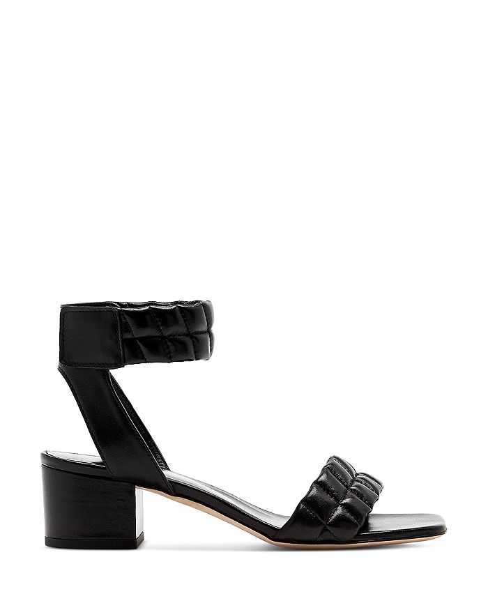 La Canadienne Women's Rover Quilted Block Heel Sandals | Bloomingdale's