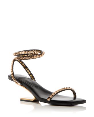 Jeffrey Campbell Women's Luxor Stud Embellished Geometric Heel Sandals ...