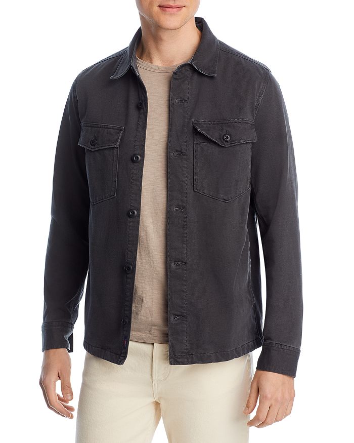 Faherty Regular Fit Jersey Shirt Jacket | Bloomingdale's