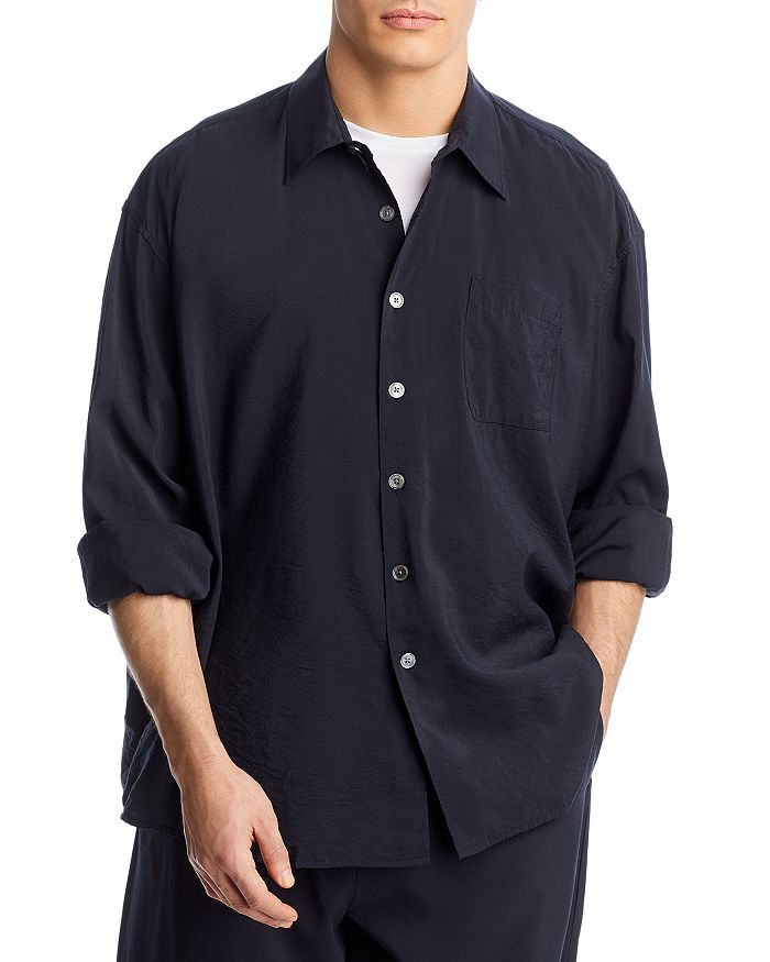 OUR LEGACY Baron Long Sleeve Button Front Shirt | Bloomingdale's