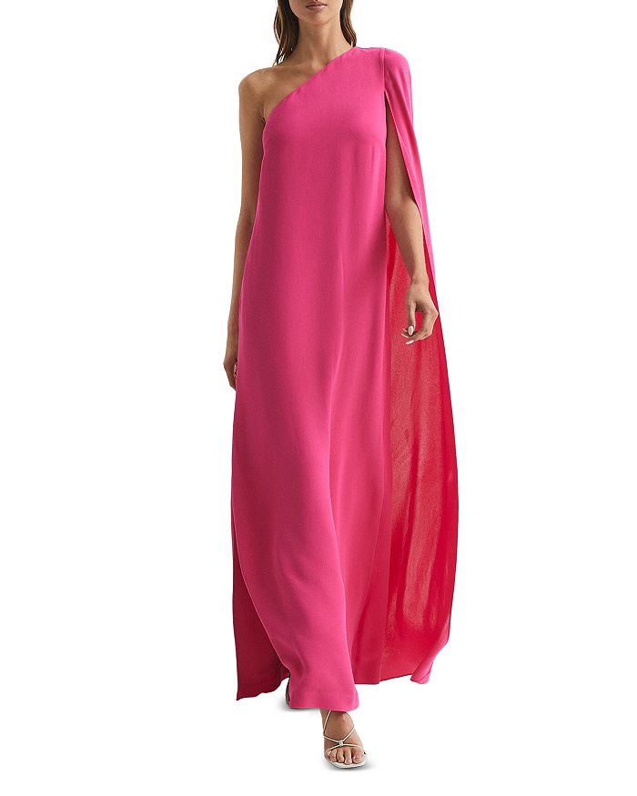 REISS Nina Cape Maxi Dress | Bloomingdale's