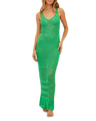 Beach Riot Tracy Crochet Maxi Dress Swim Cover-Up | Bloomingdale's