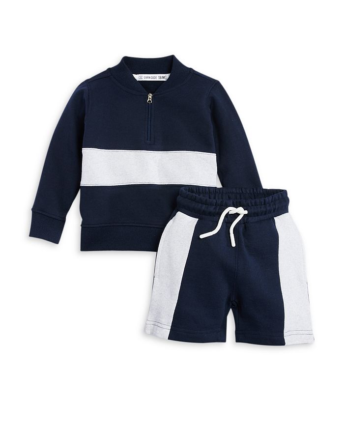 Sovereign Code Boys' Influence Colorblocked Pullover & Shorts Set ...