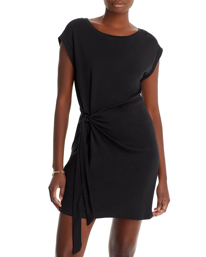 Three Dots Side Tie Dress | Bloomingdale's