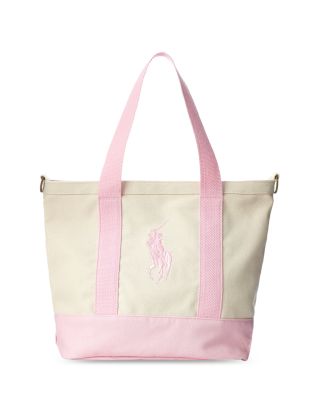 Click here for Polo Ralph Lauren Large Pony Zip Tote prices