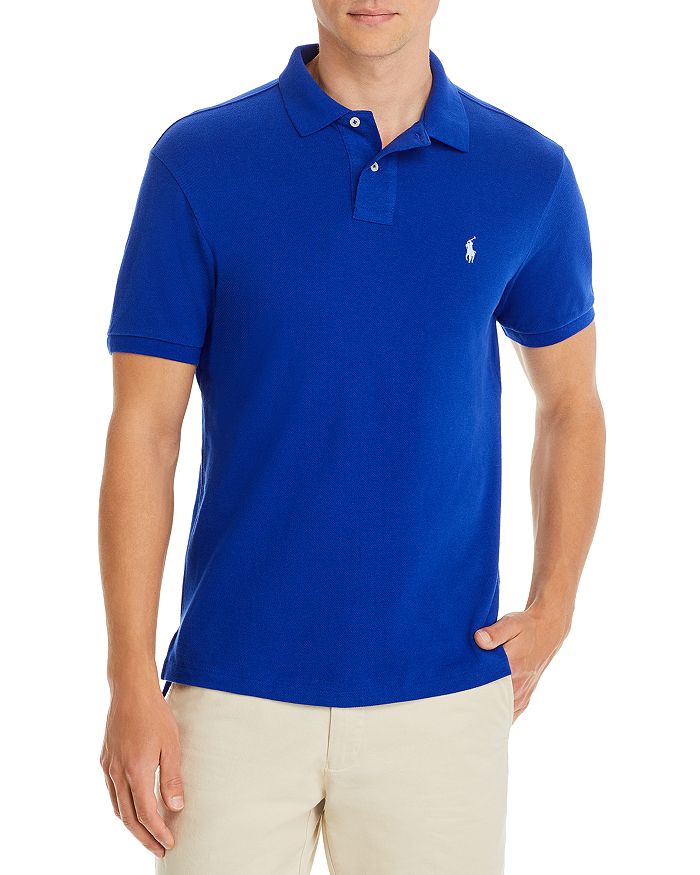 Polo Ralph Lauren Custom Slim Fit Mesh Polo | Bloomingdale's