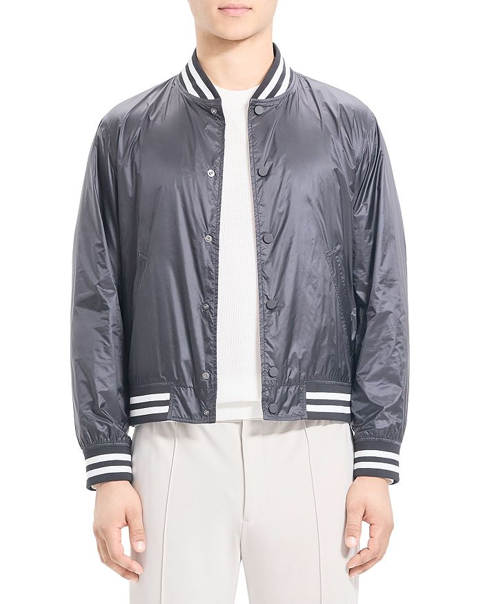 Theory Polis Varsity Jacket | Bloomingdale's