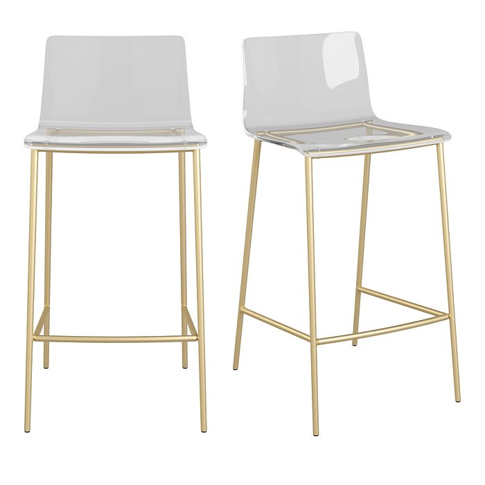 Euro Style Cilla Counter Stool, Set of 2 | Bloomingdale's