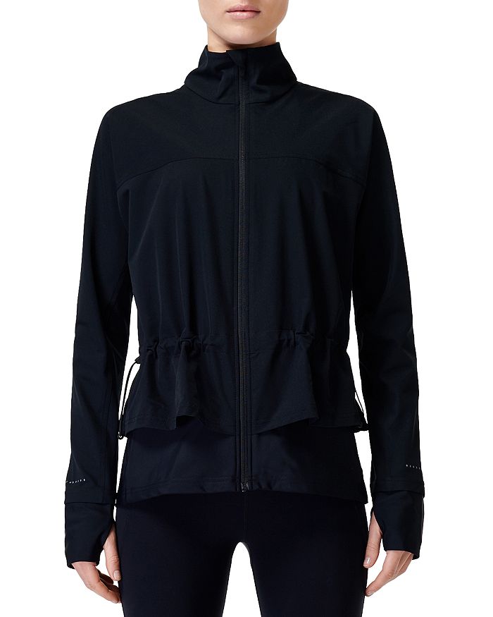 Sweaty Betty Fast Lane Peplum Running Jacket | Bloomingdale's
