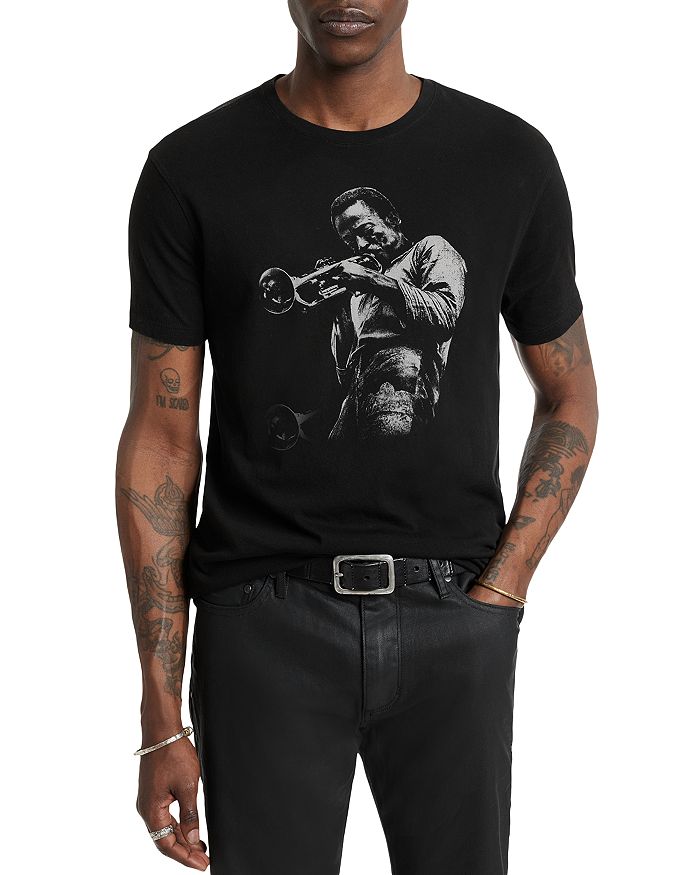 John Varvatos Miles Davis Graphic Tee | Bloomingdale's