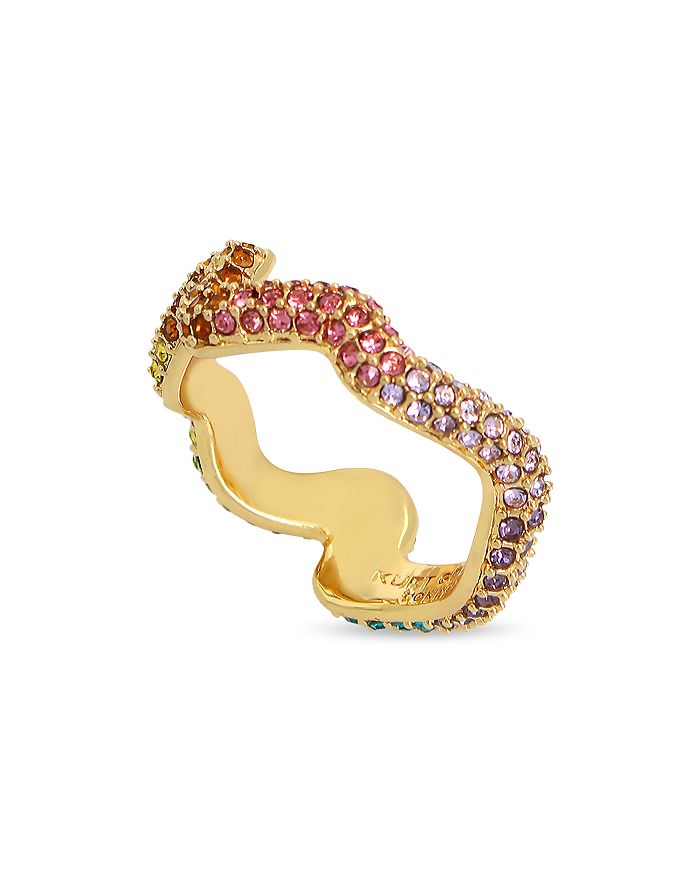 KURT GEIGER LONDON Rainbow Curve Ring | Bloomingdale's