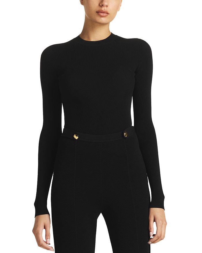 St. John Fine Gauge Rib Top | Bloomingdale's