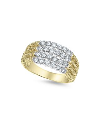 Click here for Lagos 18K White & Yellow Gold Signature Caviar Dia... prices