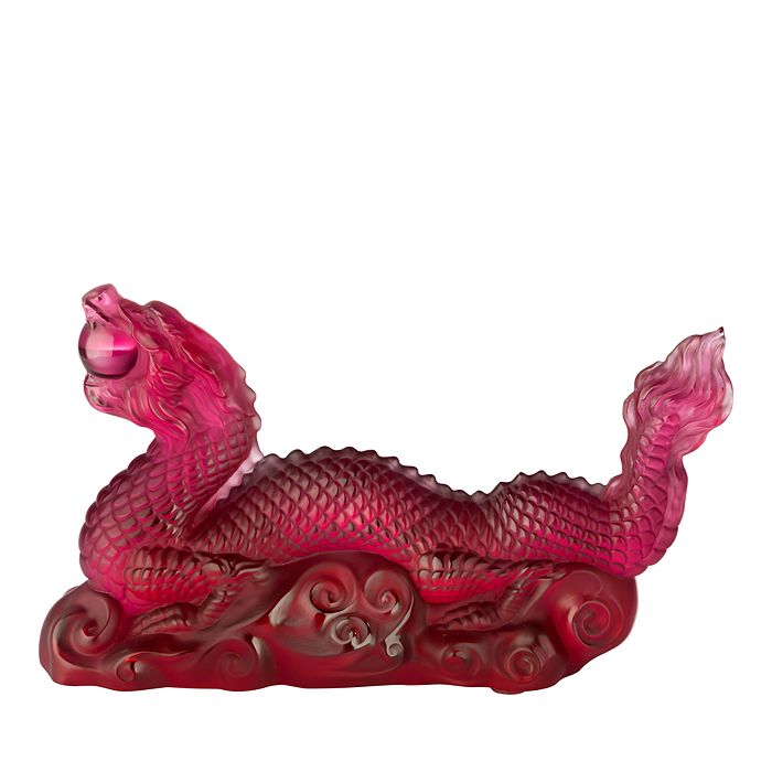 Lalique Tianlong Dragon, Red | Bloomingdale's