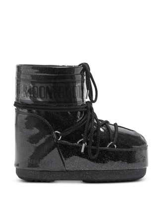Moon Boot Women's Icon Glitter Lace Up Booties | Bloomingdale's