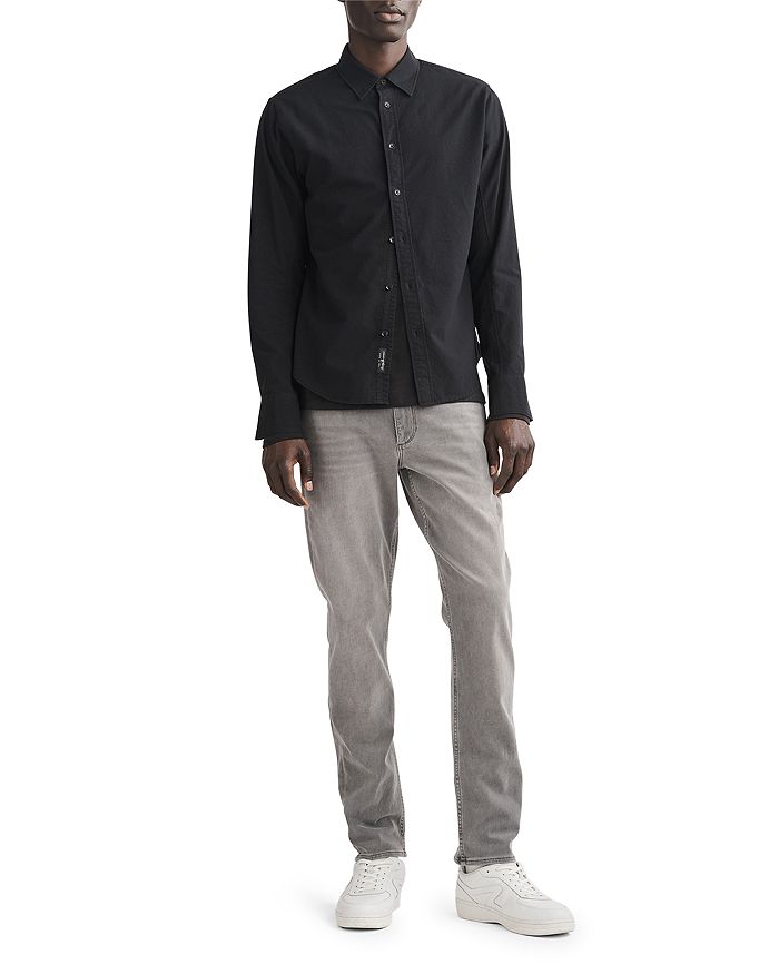 rag & bone Fit 2 Action Loopback Skinny Jeans in Ridgewood Blue ...