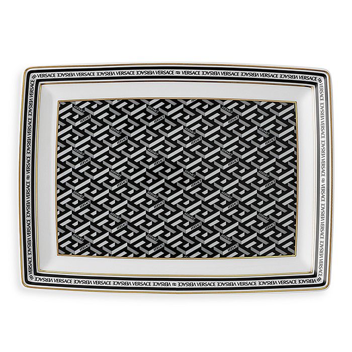 Versace La Greca Signature Letter Tray | Bloomingdale's