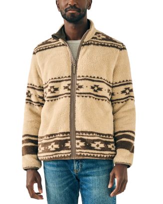 Faherty High Pile Fleece Reversible Jacket | Bloomingdale's